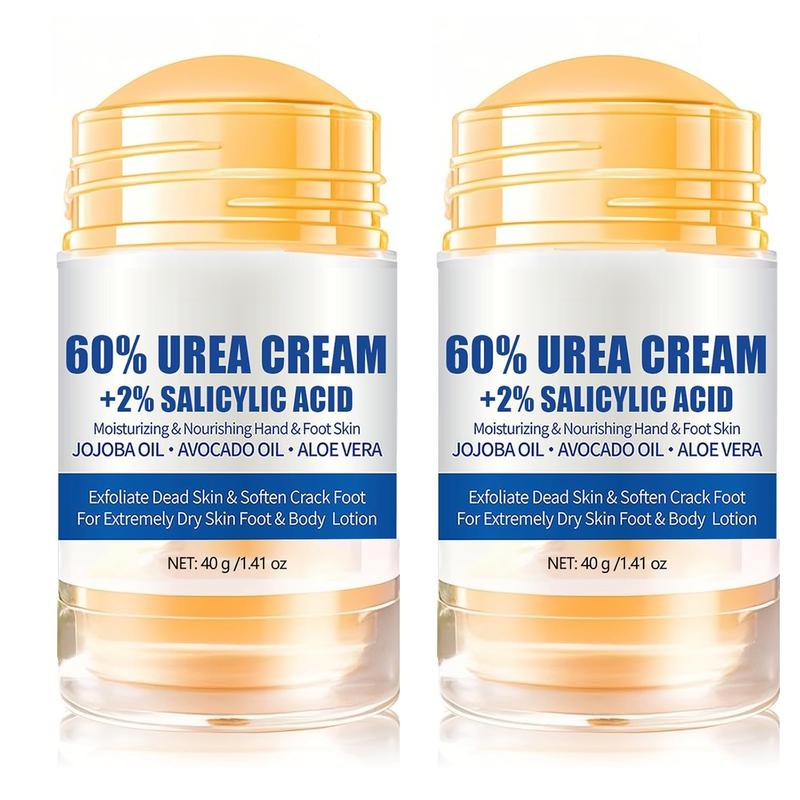 Urea Cream Stick 60% plus 2% Salicylic Acid, 2 count Maximum Strength ...