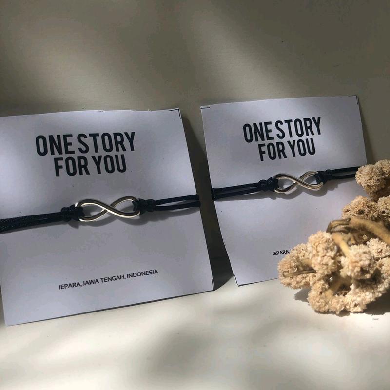 Gelang infinity simple Pelapisan Logam Bracelets Aksesoris Tali - Shop ...