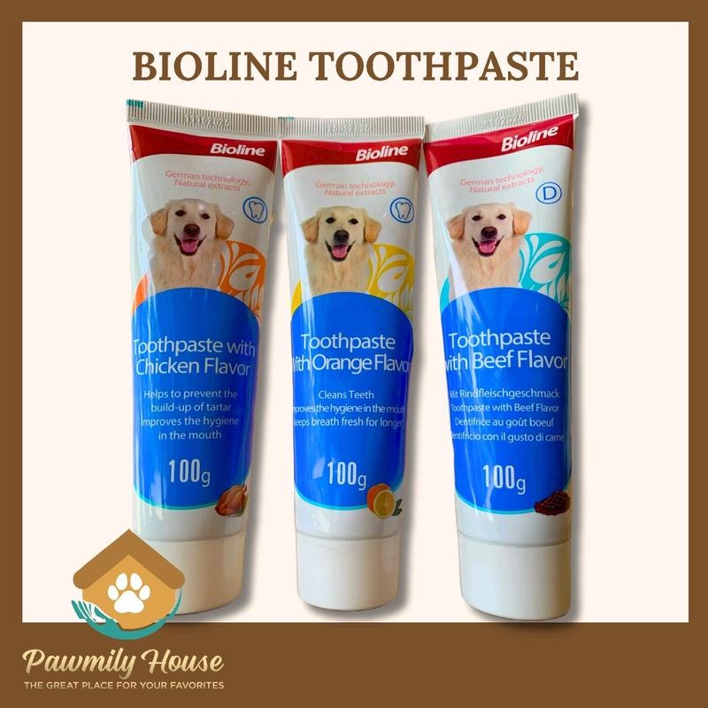 BIOLINE TOOTHPASTE FOR DOGS 100G - TikTok Shop Philippines