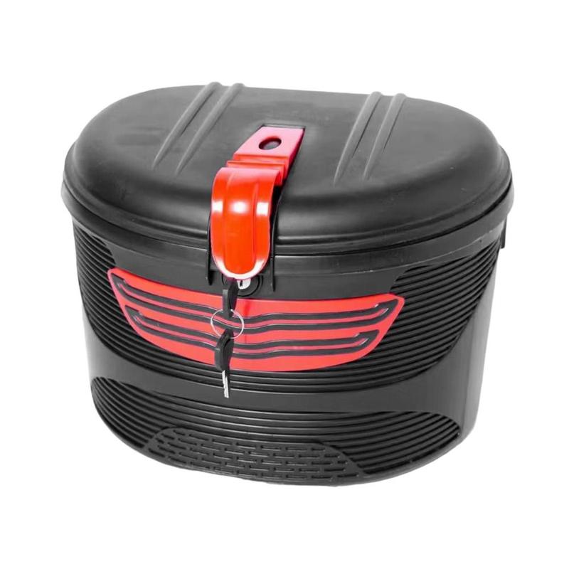 Bike Basket Bike Storage Basket Lock Design Thicken Sturdy Decoration ...