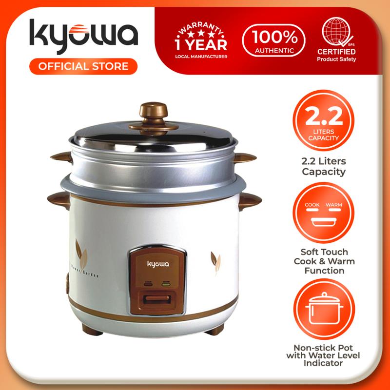 Kyowa Rice Cooker with Steamer 2.2L KW-2025 - TikTok Shop Philippines