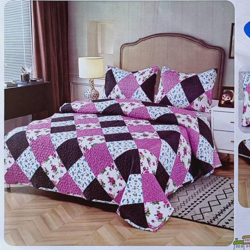 CADAR PATCHWORK BAG MERAH QUEEN 3IN1 Bedding peralatan tempa - TikTok ...