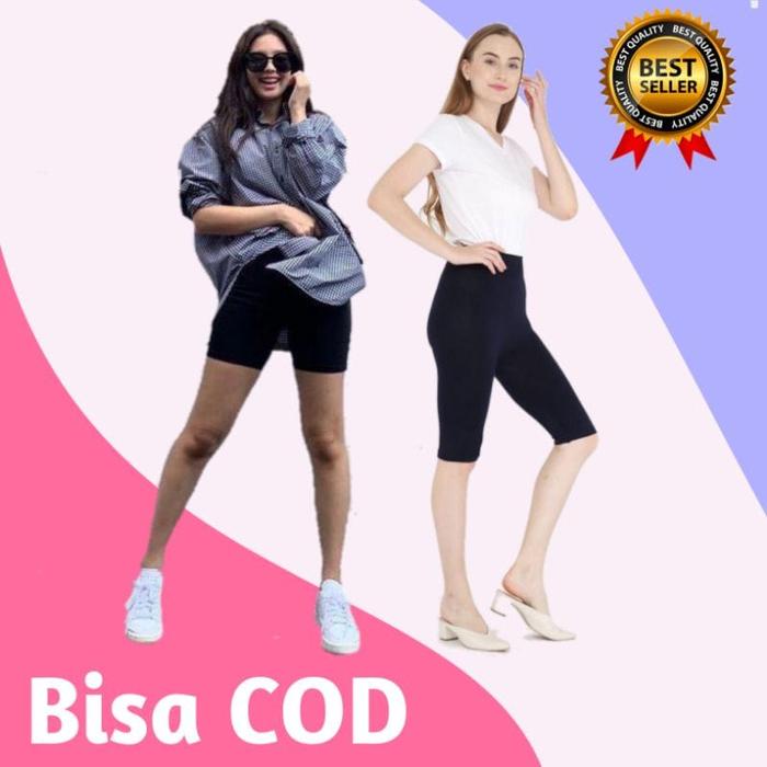 Jual BEST SELLER - LEGGING PENDEK SELUTUT / LEGGING HW TEBAL WANITA ...