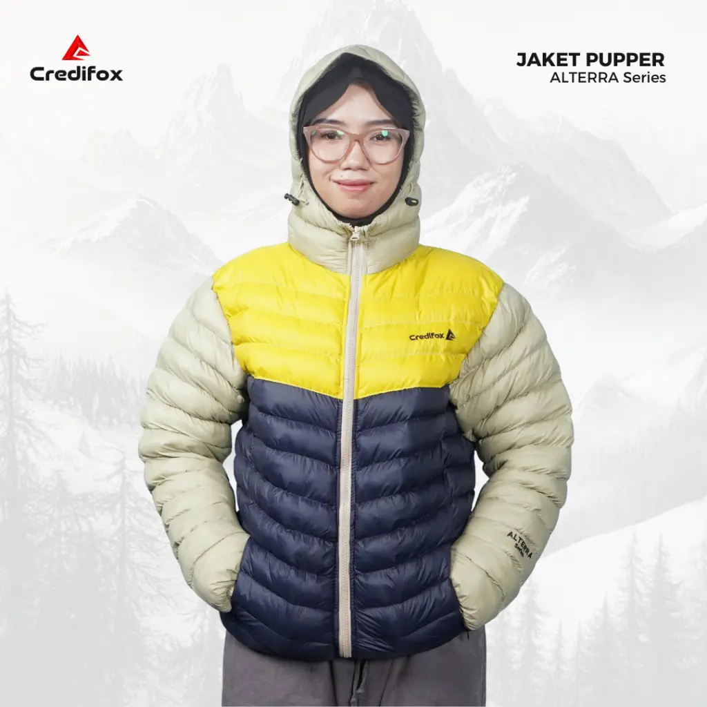 CREDIFOX Jaket Pupper Kombinasi Alterra Series - Jaket Musim Dingin ...