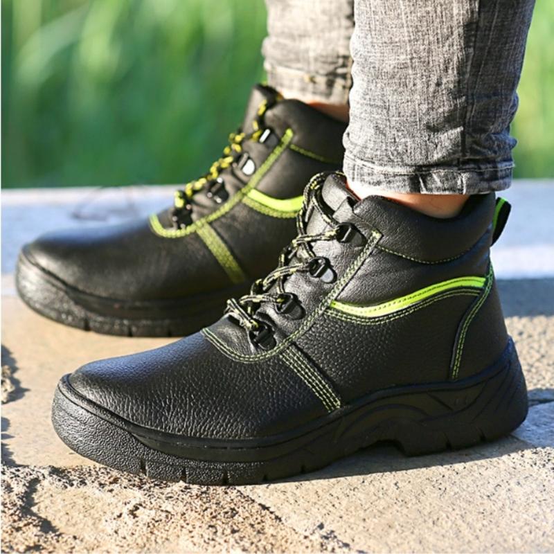 Size 37-46 Waterproof Labor Shoes for Men Lightweight Wear-resistant ...
