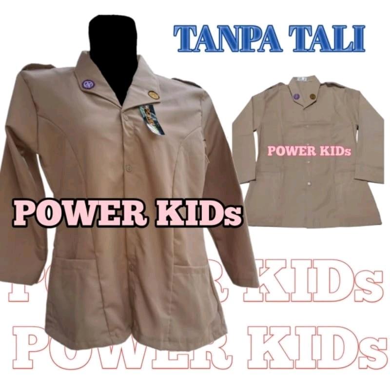 Baju pramuka penegak putri kerah jas - Shop | Tokopedia