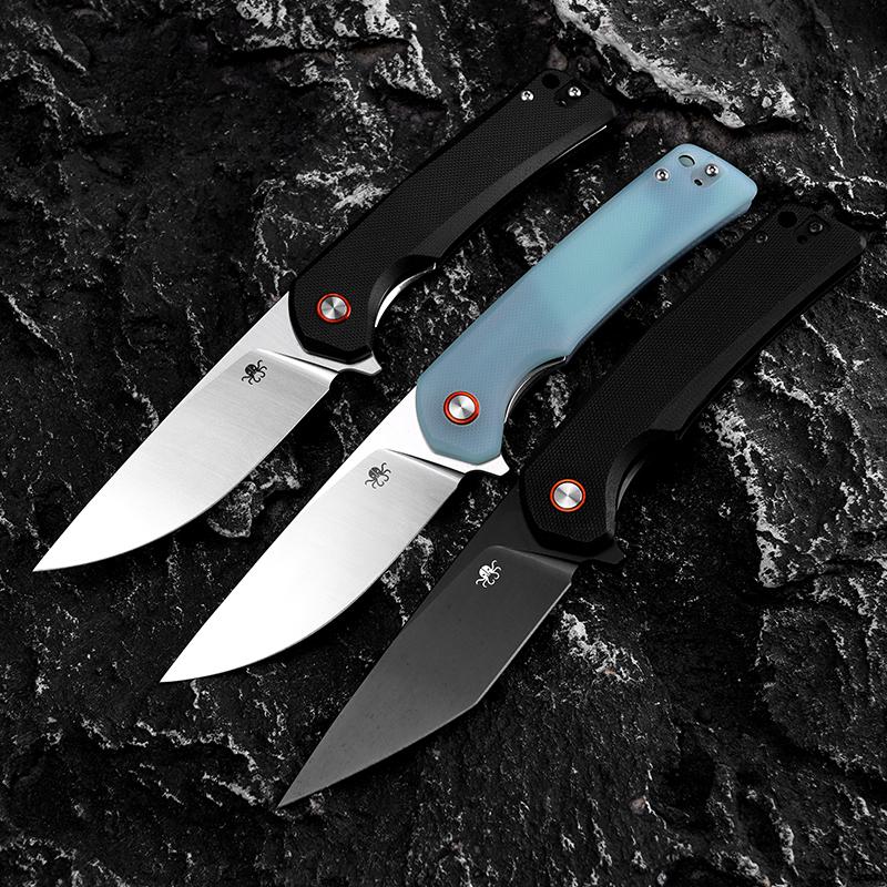 Kraken Knife J147-VIREX, D2 Blade With G10 Handle - TikTok Shop