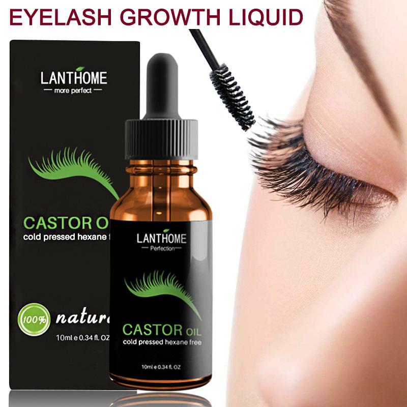 10ml Eyelash Enhancer Liquid Castor Oil Eyelash Growth Lift Lengthening ...