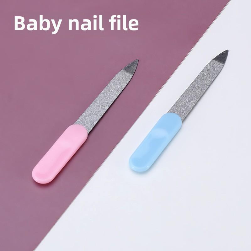 Baby Nail File Pointed Children Mini Rub Strip Stainless Steel - TikTok ...