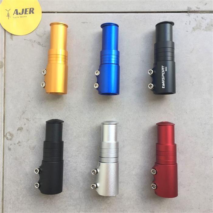 Jual Fork Extender peninggi stang stem sepeda mtb roadbike bmx fixie ...