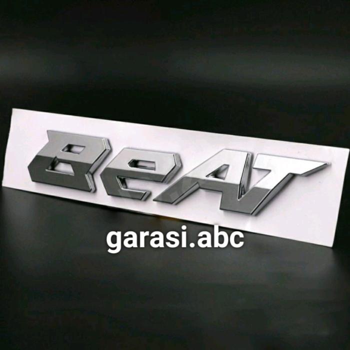 Jual Stiker Emblem Badge Body Honda Beat Timbul 3D Sticker Tulisan Logo ...