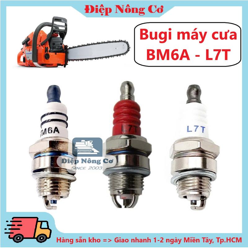 [Bugi L7T - BM6A] máy cưa xích chạy xăng, điện cực động cơ x - TikTok ...
