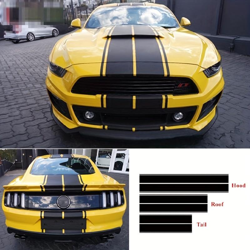 Universal 6-Stripe Fashion Car Stickers Parallel Lines Car Stickers ...