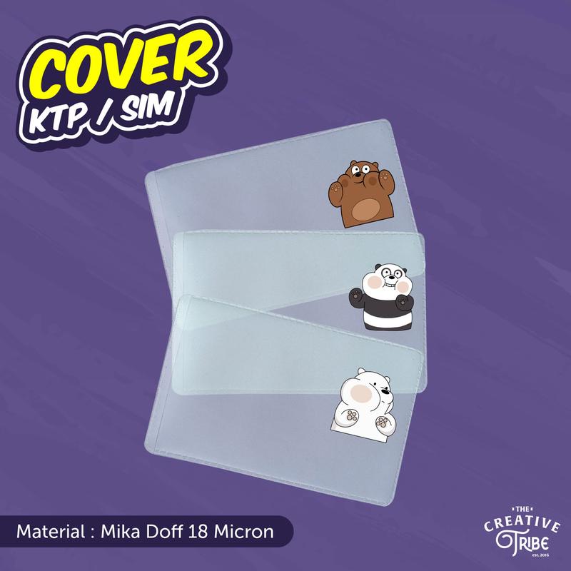 We Bare Bears - Cover KTP / SIM Karakter Unik - Sampul Plastik - Shop ...