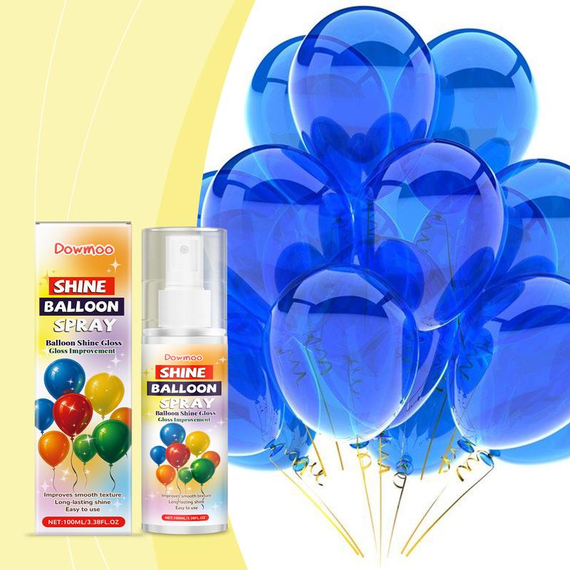 100ml Balloon Shine Spray – Quick-Drying Gloss for Party Balloons ...