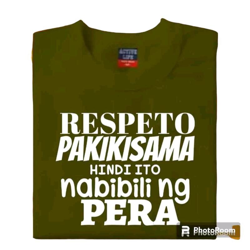 respecto pakikisama hindi ito nabibili ng pera design t-shir - TikTok ...