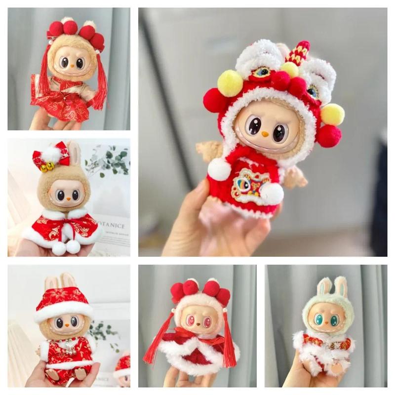 DM For Labubu 1st 2nd generation outfit clothes New Year's and Spring ...