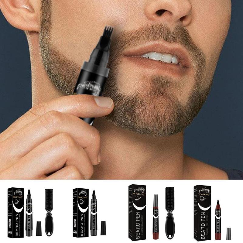 Beard Filler Pen Set Beard Pen Waterproof Sweatproof Care Beard ...