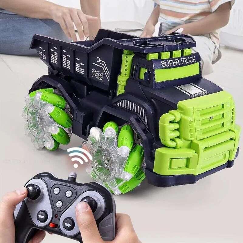 RC Excavator Dumper Car Remote Stunt Control Engineering Vehicle ...