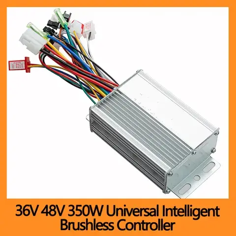 Controller sepeda listrik 48v 500w bldc brushless kontroler 36v/48v ...