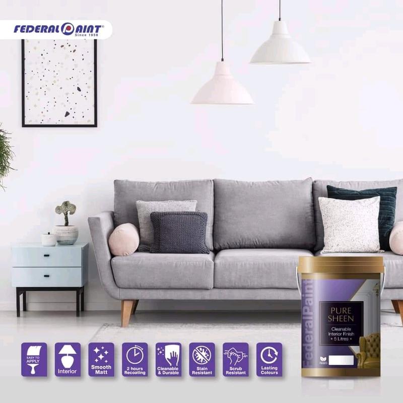 Federal Pure Sheen / Pure Matt Cat Dinding Kilat / tak kilat - TikTok ...