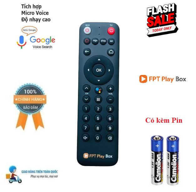 Remote Điều khiển FPT Play Box giọng nói TV Box NÚT VOICE SẮ - TikTok ...
