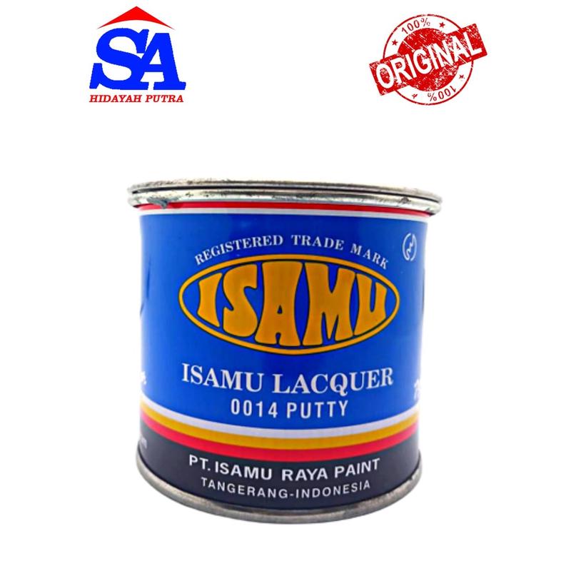 [BARU] ISAMU DEMPUL 200g PUTTY ISAMU PYROXYLIN LACQUER ISAMU 1/4KG Besi ...
