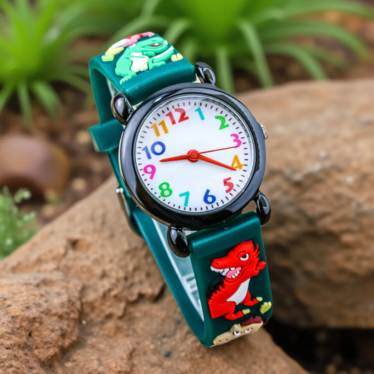 New Cute Dinosaur Boys and Girls Waterproof Electronic Watch Children ...