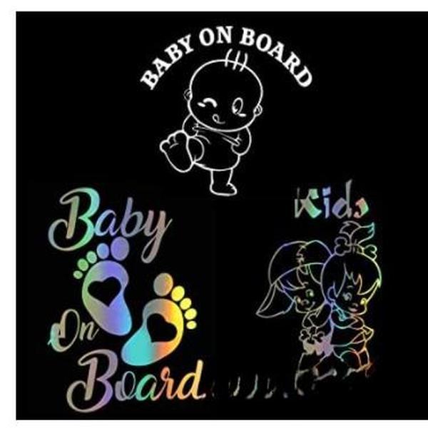 Stickers, Footboard Babyonboard Stickers Creative Decals, Mother And ...