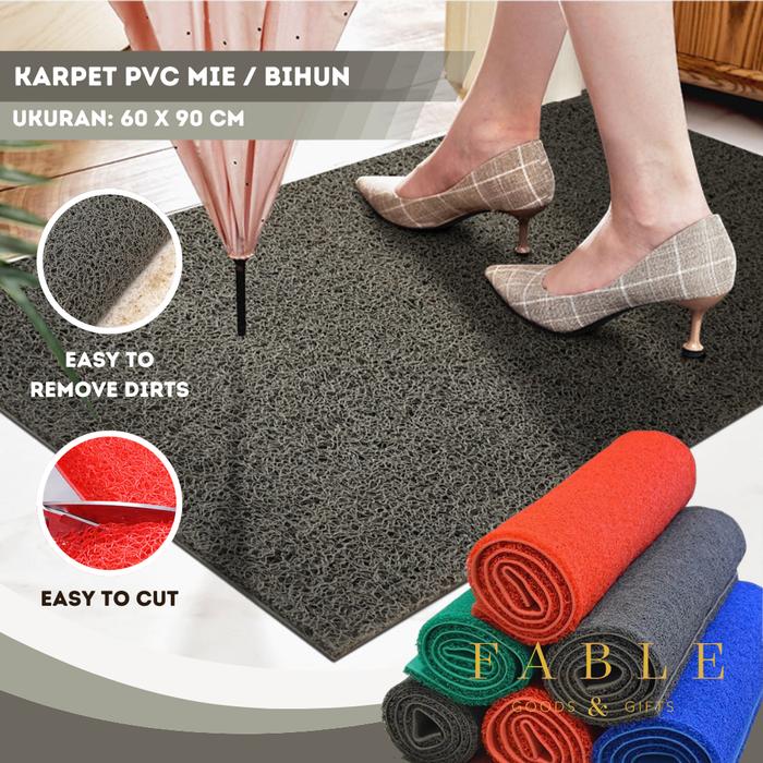 Promo Keset Anti Slip PVC Mie / Bihun Pintu Kantor Utama 60 x 90 cm ...