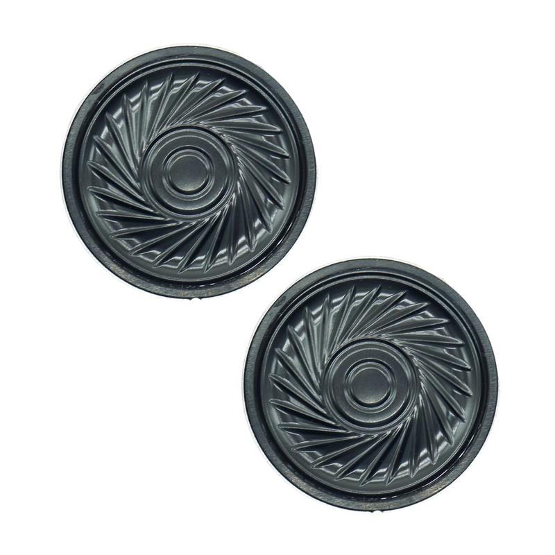 2PCS 40mm Full Spectrum Speakers 8Ohm 2W with Strong Magnet Horn ...