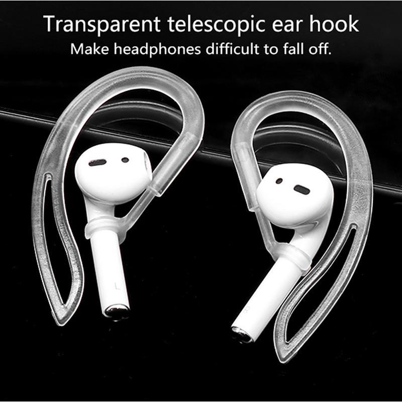 Fon telinga Bluetooth tanpa wayar, 1 pasang, cangkuk telinga, pemegang ...