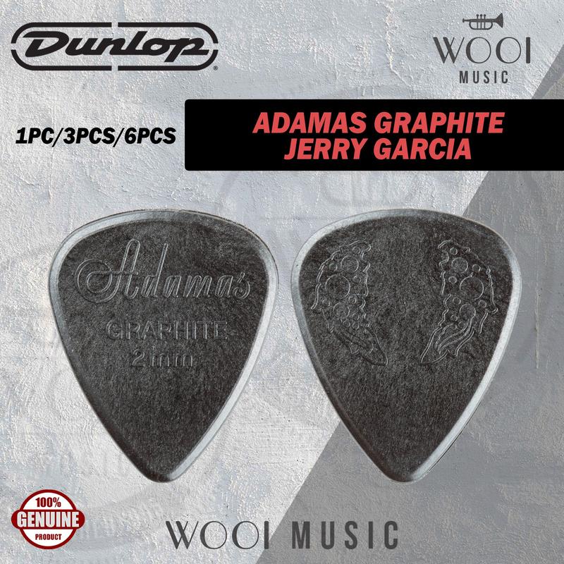 Jim Dunlop Adamas Graphite Jerry Garcia Guitar Pick 2.0mm - Made In USA ...