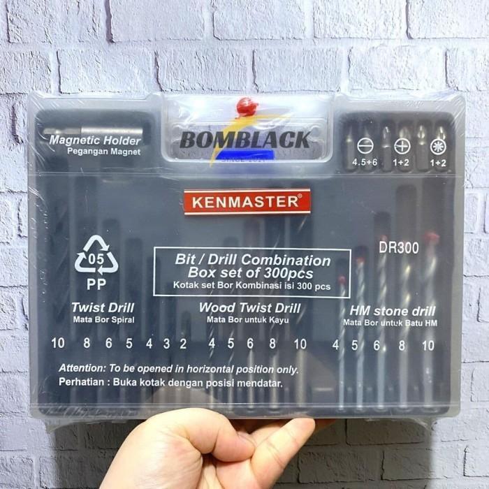 KENMASTER Mata Bor Set Besi Kayu Beton Tembok Mata Obeng Fisher - Shop ...