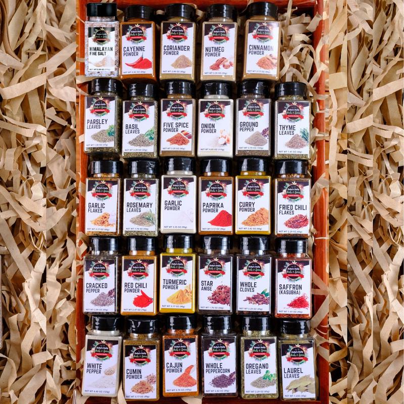The Ultimate Bundle 29 PCS Set Premium Herbs & Spices by Jinky's ...