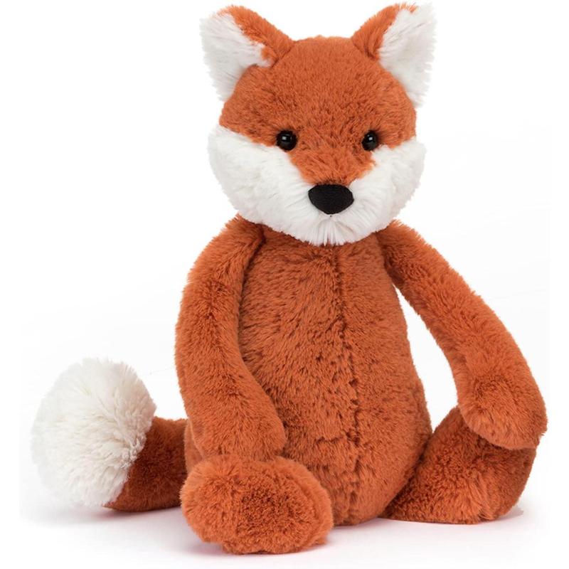 Jellycat Bashful Fox Cub Stuffed Animal, Medium 12 inches - Woodland ...