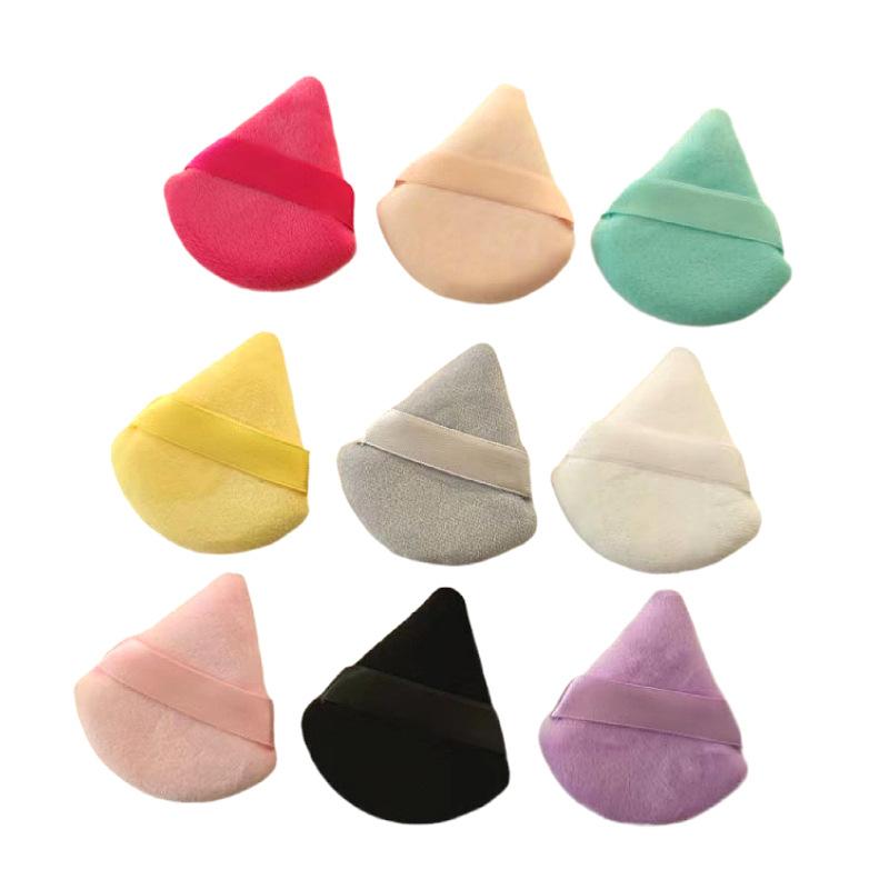 Popular Ultra Soft Dual Sided Powder Puff Triangle Multi Color - TikTok ...