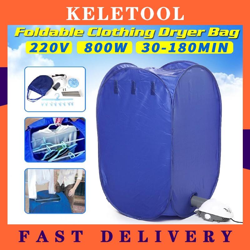 Fast Drying Electric Clothes Dryer 800W Warm Air Portable Home - TikTok ...