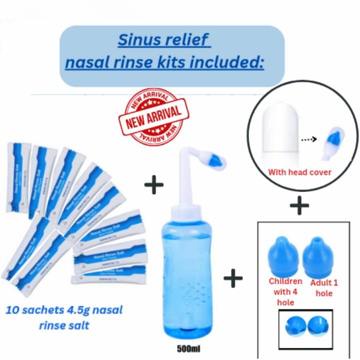 pembersihan hidung CE certified rinse kits/pencuci hidung sinus/resdung - TikTok Shop Malaysia