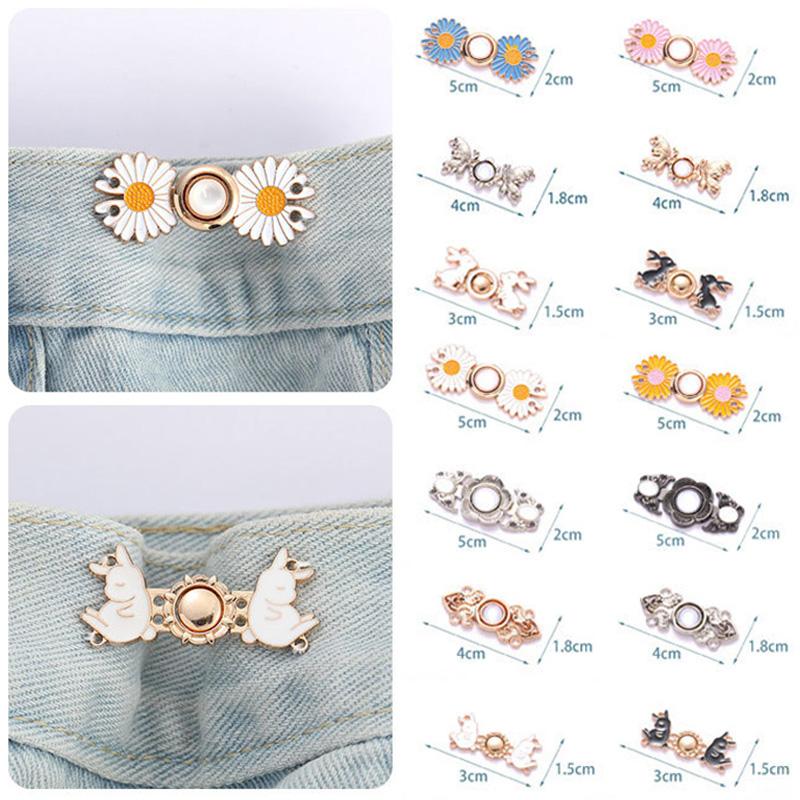 Pengembang Pinggang, Butang Jahit, Gancu Logam, untuk Jeans dan ...