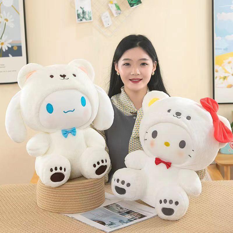 Sanrio Anime Cinnamoroll Plush Doll Stuffed Cinnamoroll Plus - TikTok ...