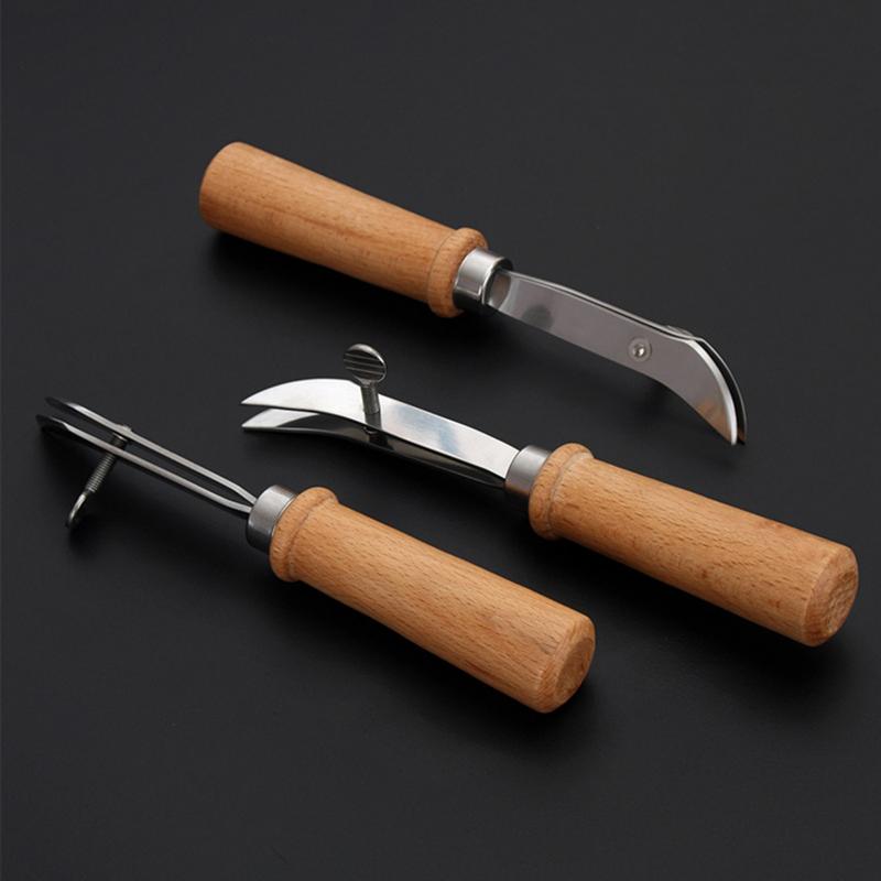 rulreacen Leather Notcher Tool Ergonomic Reusable Leather Edge - TikTok ...