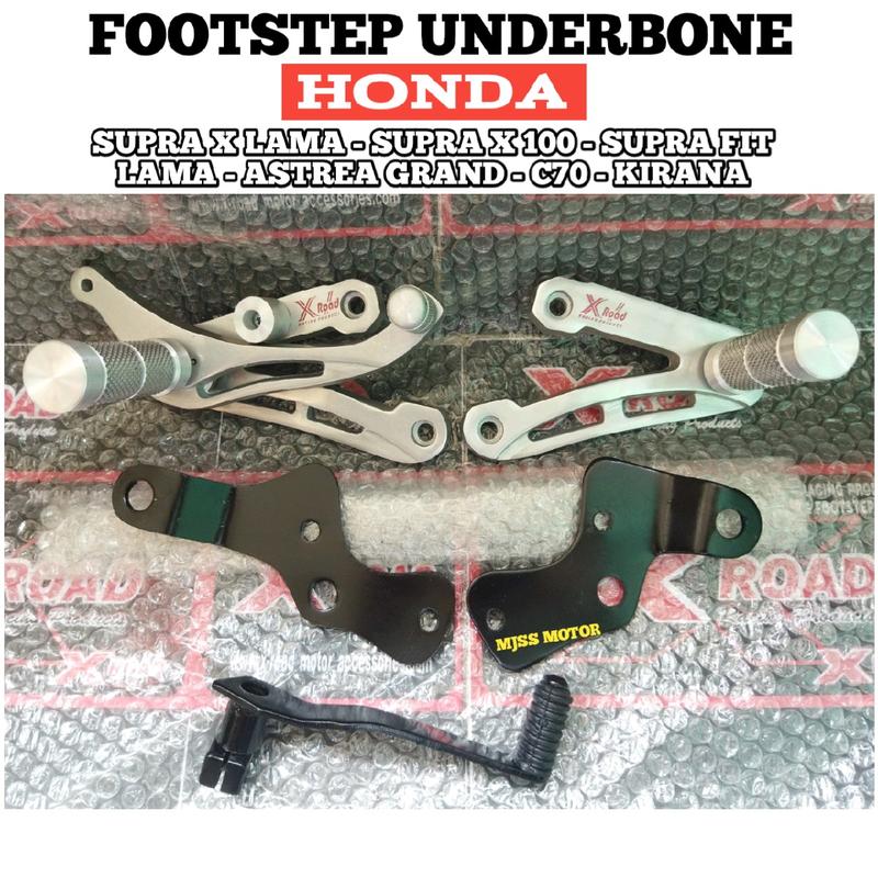 Footstep Underbone Xroad HONDA Supra X 100cc /110cc /Supra x - Shop ...