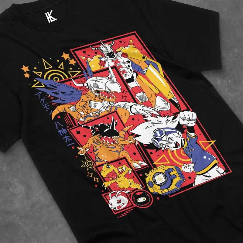 Kemeja-T Digimon, Corak Anime Angemon, Tee Patamon, Tee Magnaangemon ...