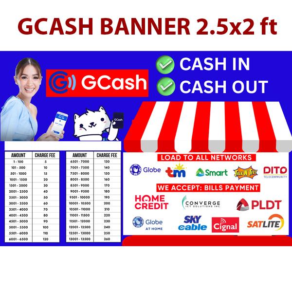 GCASH BANNER HIGH QUALITY WITH FREE EYELET Print Glossy gol - TikTok ...