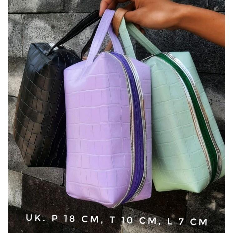 POUCH KOSMETIK DOFF CROCO MODEL LONTONG - Shop | Tokopedia