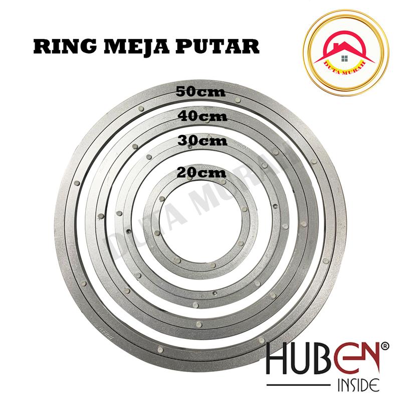 Ring Rotator Meja Makan Putar Aluminium HubeN 50CM - Shop | Tokopedia