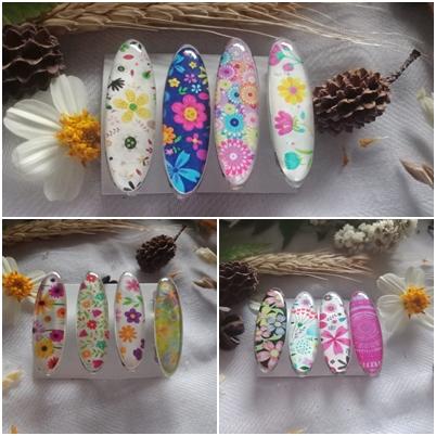 Penity hijaber pin/bros dagu motif bunga kertas02 - Shop | Tokopedia