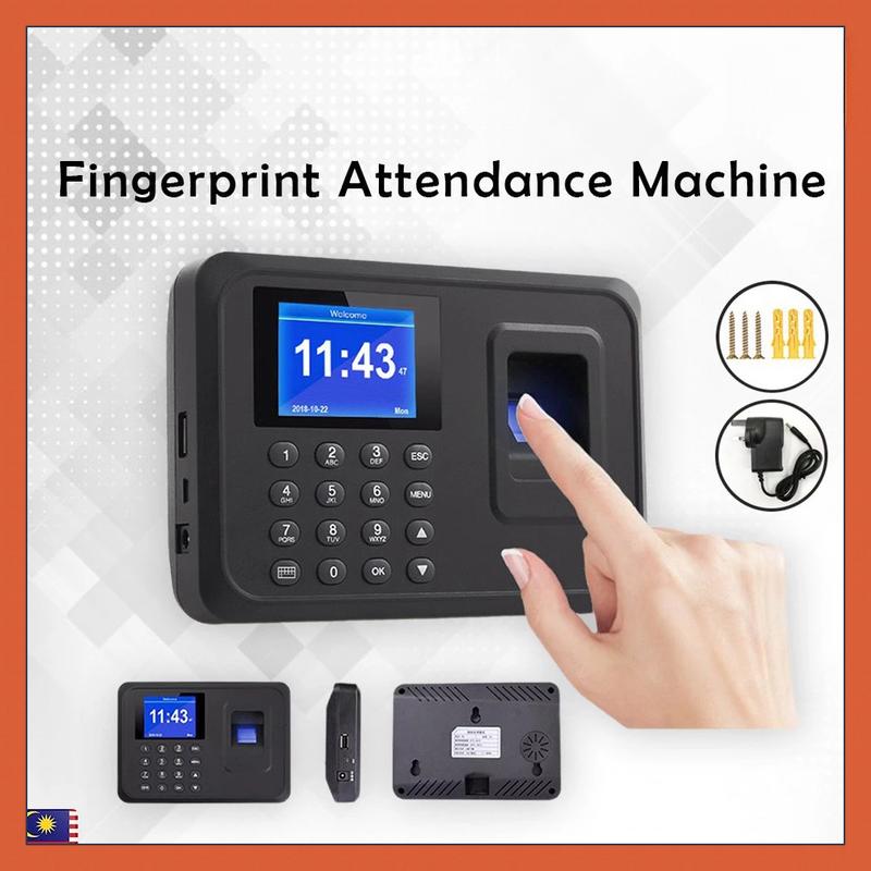 (new) Attendance Thumbprint Machine - Biometric Fingerprint Time ...