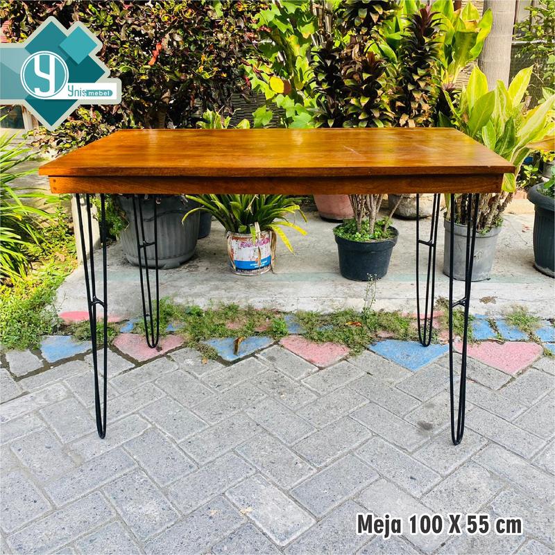 MEJA 1 METER TINGGI 75 CN - Shop | Tokopedia